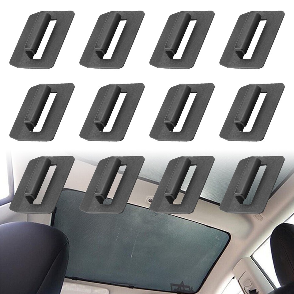 Roof Sunshade Sun Shade Clips Black For Tesla Model 3 Model Y Model X ...