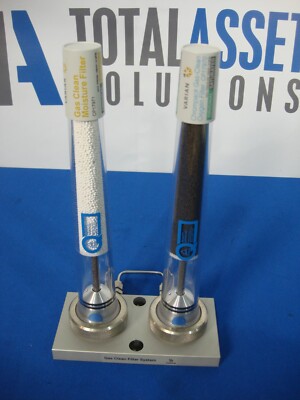 VARIAN GAS CLEAN FILTER SYSTEM MOISTURE FILTER CP17971 OXYGEN FILTER ...