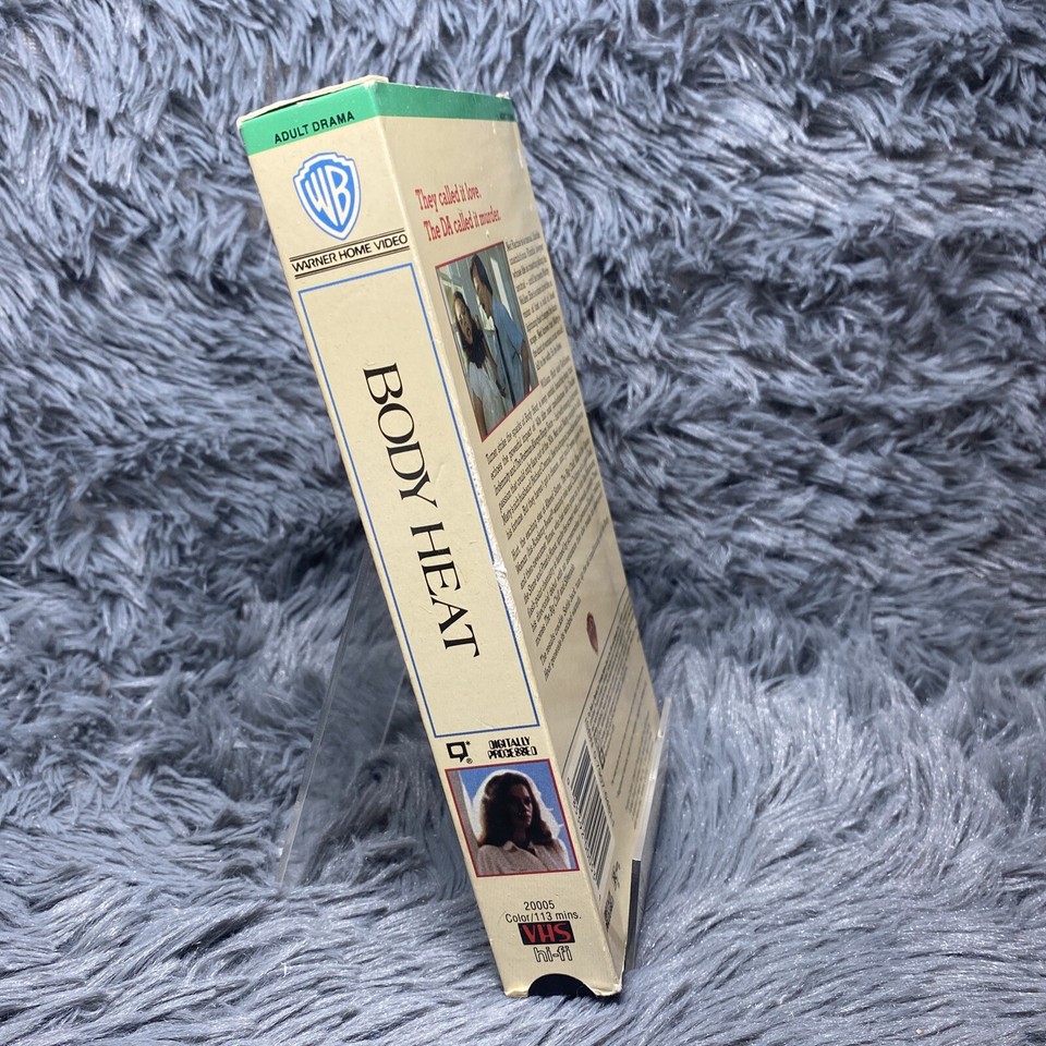 Body Heat VHS 1981 William Hurt Kathleen Turner Richard Crenna Femme ...