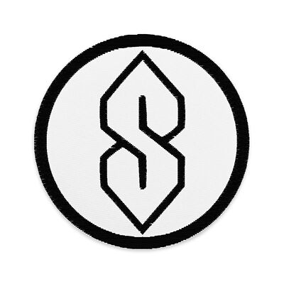 Cool S, Graffiti S, Middle School S Embroidered Patch Black Iron On ...