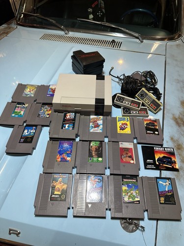 Nintendo Entertainment System Console Bundle with New NES 72 Pin | eBay