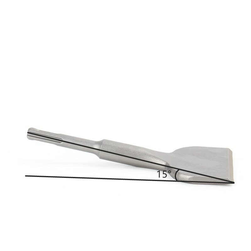 SDS PLUS Rotary Hammer Chisel Bits Drill Bit Groove Concrete Tile Round ...