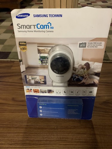 Samsung SmartCam HD 1080p WiFi Camera 16GB SD Micro Card SNH-E6413BN ...
