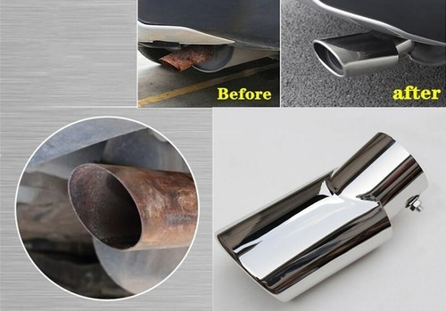 Fit For 2010-2015 Lexus RX270 RX350 Stainless Rear Exhaust Muffler Tip ...