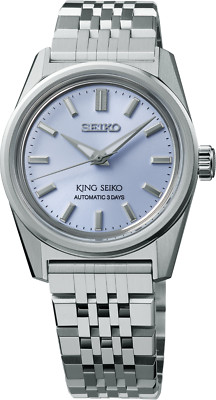 *BRAND NEW* Seiko King Seiko Light Blue Dial Stainless Steel Men's ...