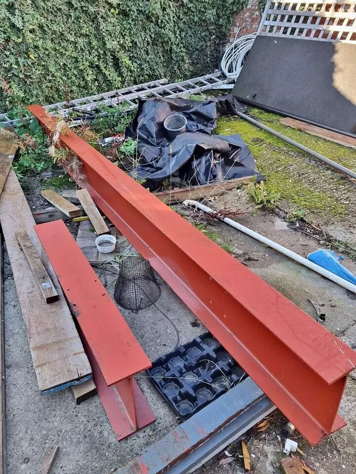 203x133 UB30 Universal Red Oxide Mild Steel RSJ Beam UB S355 1m-12m ...