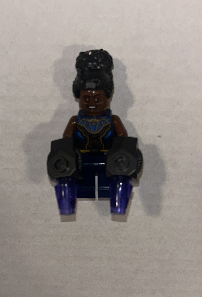 Lego Marvel Black Panther Shuri Minifigure With Vibranium Gauntlets | eBay