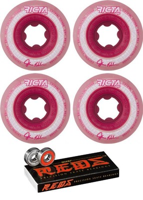 Skate Tool 52mm 95A Skateboard Wheels Green | 4 Pack With Bearings ...