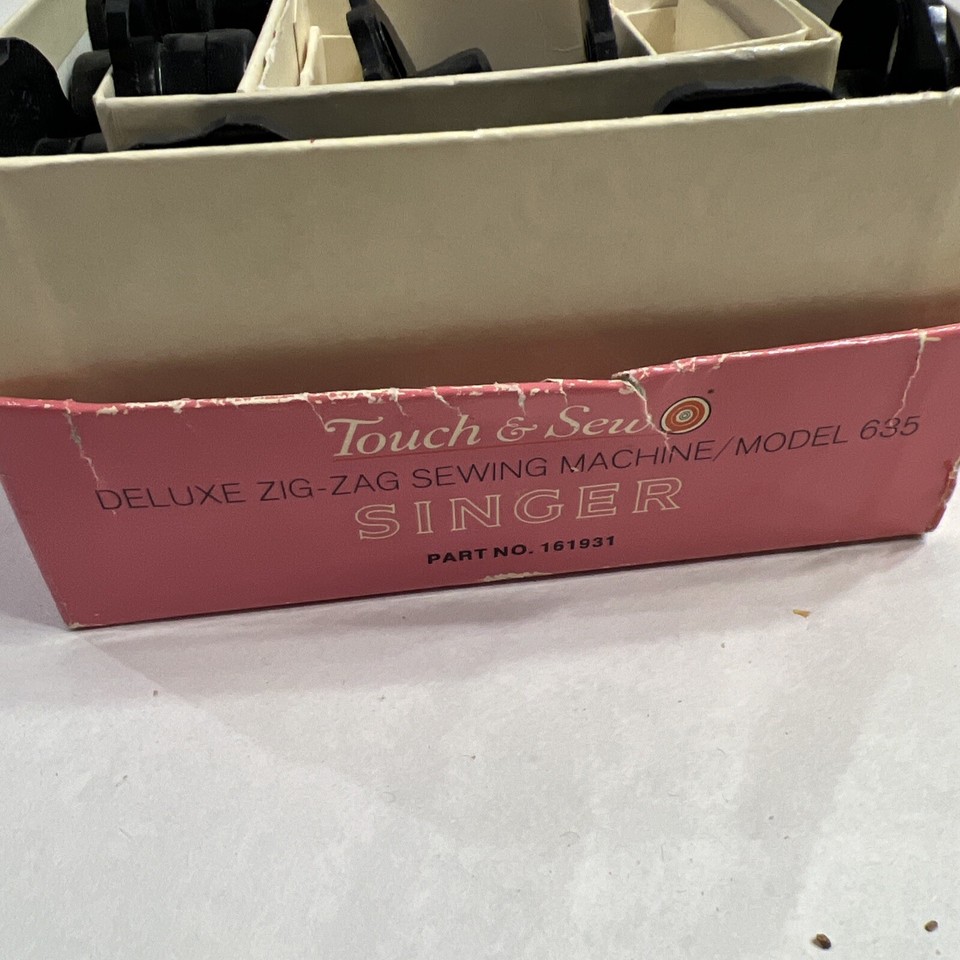 Vintage USA Singer Touch & Sew Sewing Machine Cams Accessories Model ...