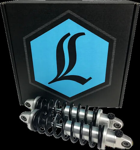 Legend REVO-A Coil Shock Pr Clear Heavy Duty 13in Dyna Super Glide Conv ...