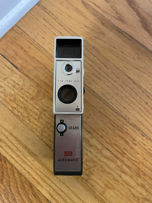Vintage Sears Automatic 8mm Movie Camera with 13mm f/1.8 Lens - Not ...