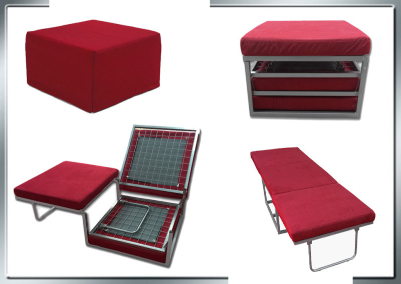 POUF LETTO TRASFORMABILE LETTO PUF PUFF DIVANO LETTO 3 COLORI ...