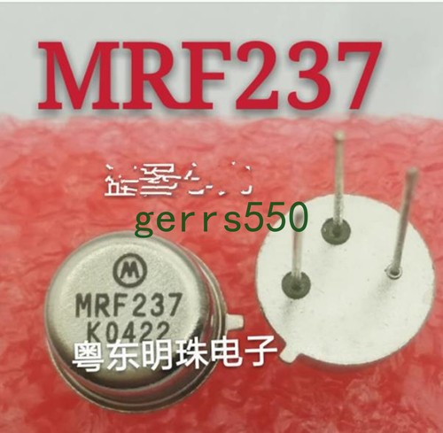 1 pcs New MRF237 high frequency triode gold seal small round cap CAN-3 ...
