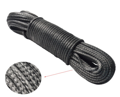 TECHTONGDA 6mm*200ft 10141lbs Winch Rope Rescue Rope Hoisting Rope Tow ...