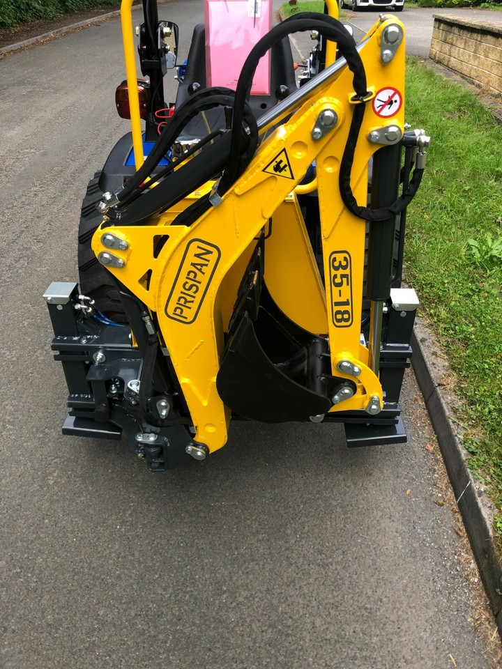 Solis 26 4WD tractor, loader & rear actor (Mini JCB) package | eBay UK