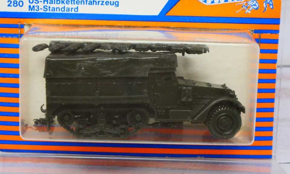 Herpa Roco Minitanks Z-280, WWII US Army M3 Half-Track, HO Scale | eBay