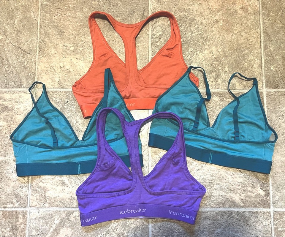Lot of 4 Merino Wool Bras Small REI Bralette & Icebreaker Women’s ...