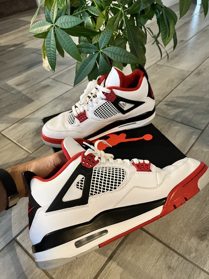 Size 11 - Jordan 4 Retro OG Mid Fire Red 194499969976| eBay