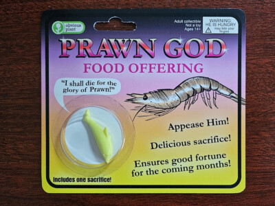 Obvious Plant - Prawn God Food Offering Dolphin - Collectible Gag Gift ...