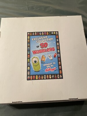 Disney Wobblers Kellogs “COMPLETE SET OF 50 IN BOX” Rare | eBay