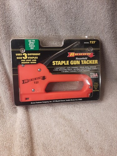 Arrow Light Duty Staple Gun Tacker T-27 Made In USA | eBay