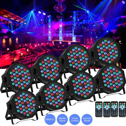 LED Par Strahler 36 LED Par Bühnenlicht Partylicht 72W RGB DMX mit ...