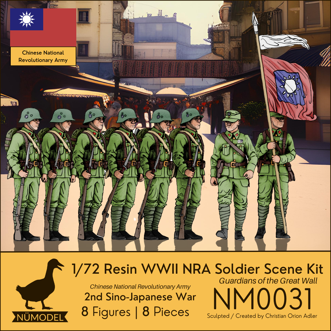 NUMODEL NM0031 | 1/72 Resin WWII Chinese NRA Scene Kit "The Great Wall ...