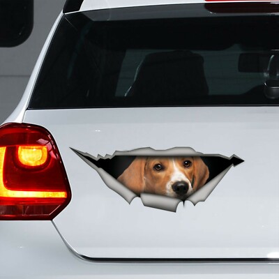 Beagle decal, car decal, dog decal, Beagle magnet, Beagle sticker, dog ...