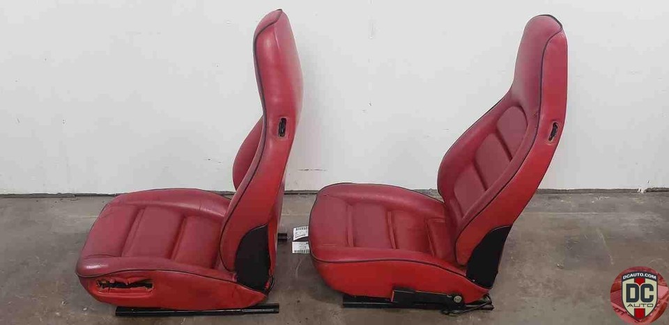 Porsche 928 Front Seat Set, Red 22358 | eBay
