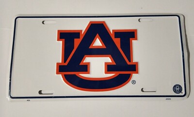 Pre OwnAUBURN UNIVERSITY CAR TRUCK TAG LICENSE PLATE SIGN AUBURN TIGER ...