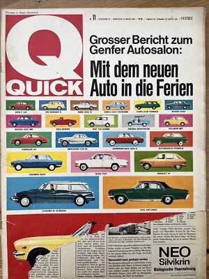 zeitschriften QUICK 11/65 vom 14. März 1965 | eBay.de