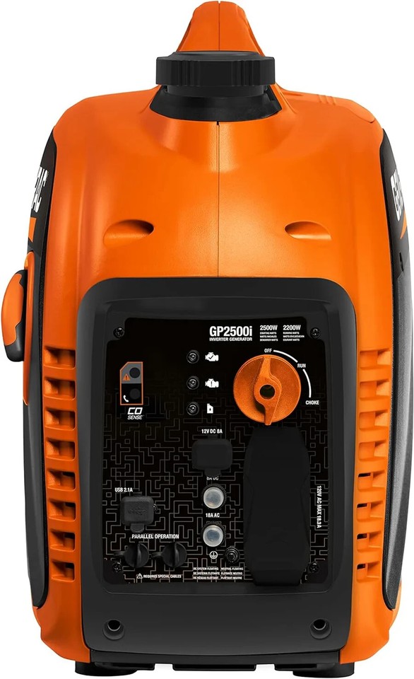 Generac 2,500-Watt Gas-Powered Portable Generator CO Sense Technology ...