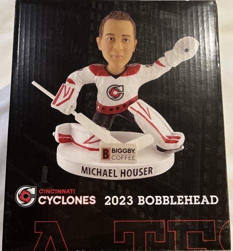 Cincinnati Cyclones Hockey Michael Houser Goalie Bobblehead SGA 2023 ...