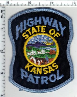 Highway Patrol (Kansas) 2nd Issue Uniform Take-Off Shoulder Patch | eBay
