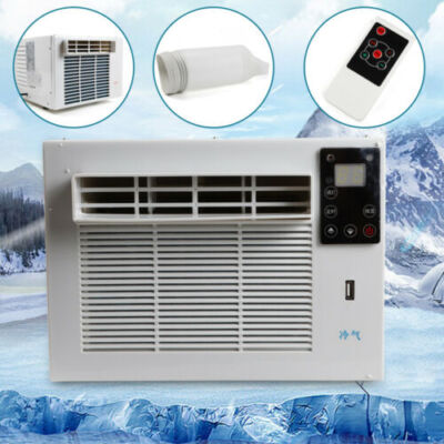 1100W Window Air Conditioner Reverse Cycle Wall Box Cooler Heater ...