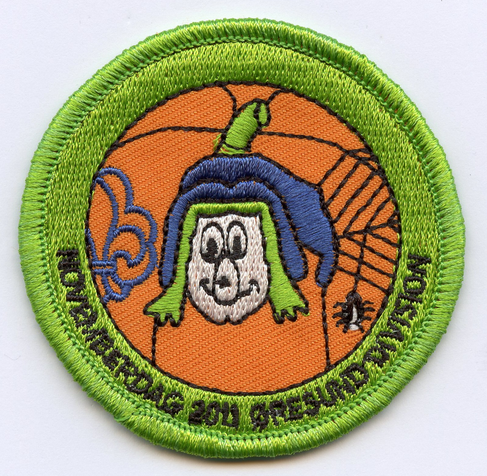 Denmark Danish Scout Patch November day 2011 Oresund Division Badge ...