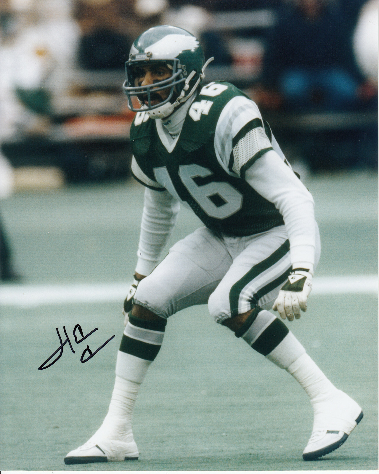 Herm Edwards #4 8x10 Signed Photo W/COA Philadelphia Eagles 031019 | eBay