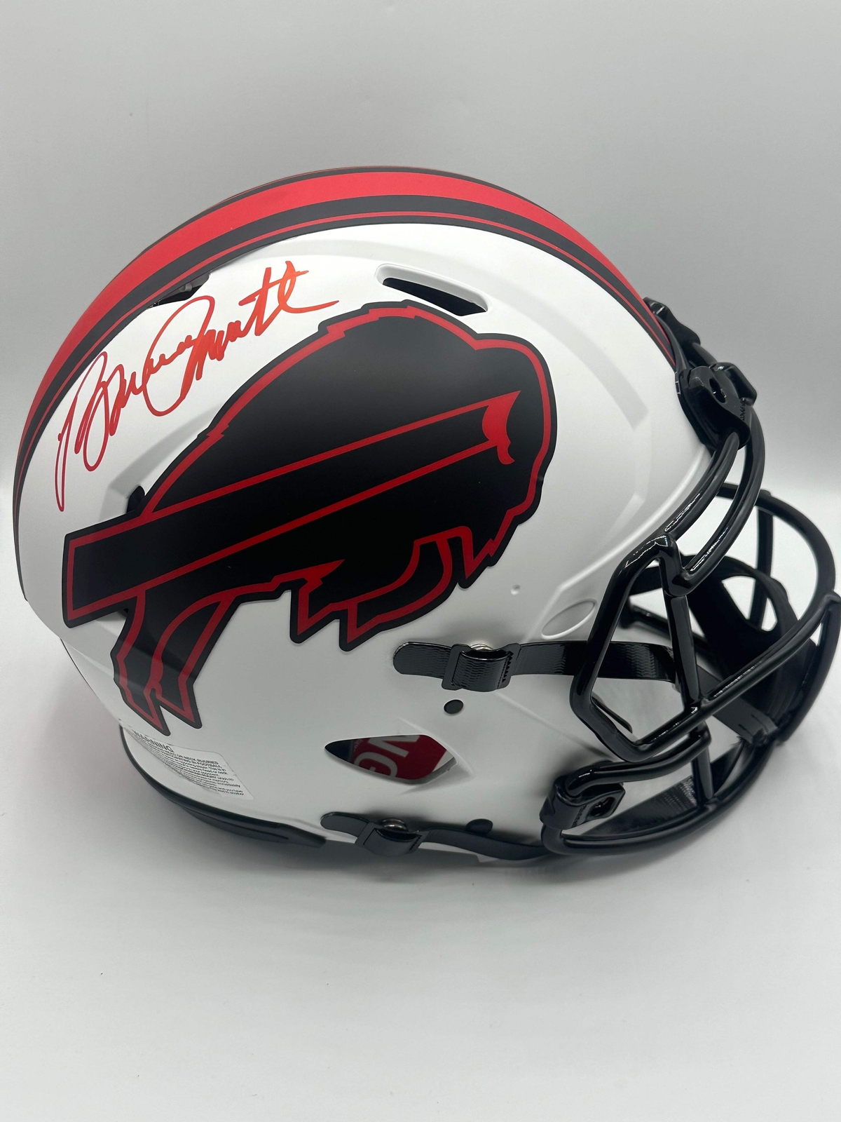 Bruce Smith Autographed Full Size Lunar Eclipse Authentic Helmet ...