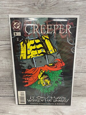 DC comics The Creeper #3 Modern Age 1998 It Only Hurts When He Laugh ...