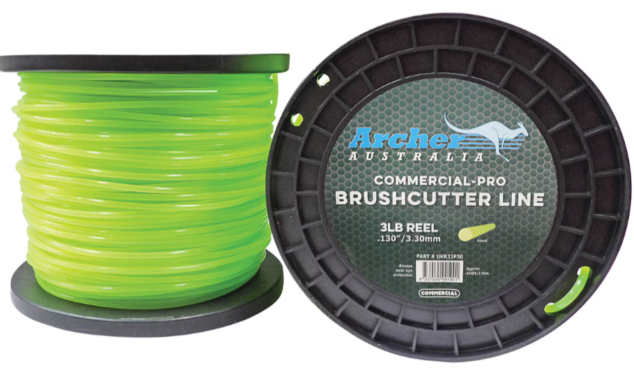 Archer Pro Commercial Round Brushcutter Trimmer Line Cord 3.3mm 139m 1 ...