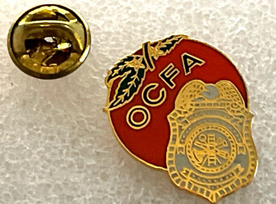CALIFORNIA ORANGE COUNTY FIRE AUTHORITY OCFA TEAM LAPEL PIN. #14 | eBay