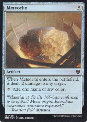 2X METEORITE 235/281 FOIL DOMINARIA UNITED MTG MAGIC NM X2 | eBay