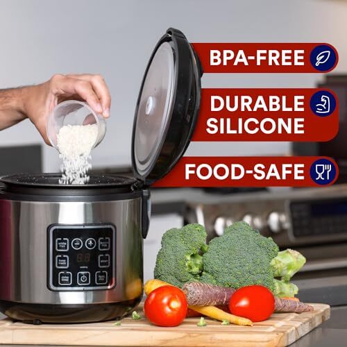 [2 Sets] Cooker Sealing Ring for Aroma Rice Cooker Replacement Parts ...