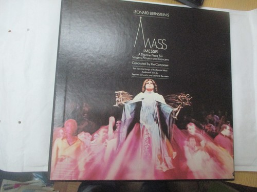 LP 33 T Coffret 2 Vinyl + Livret Bernstein Mass Messe Conduced by the Composer | eBay