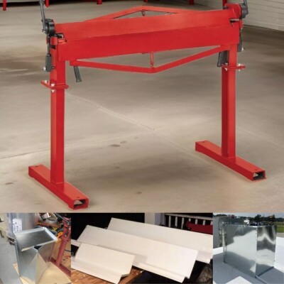 36" Sheet Metal Bender 0-120° Manual Brake Bending Tool Heavy Duty With ...