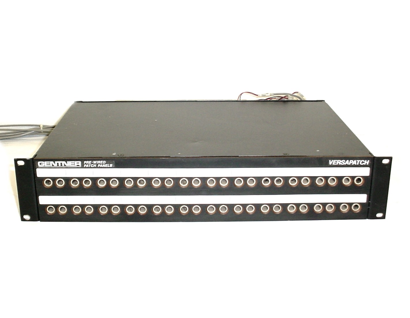 Gentner Pre-Wired Patch Panels Versapatch 48 Port Audio Patch Panel ...