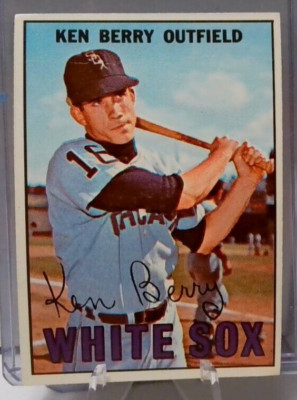 #2413 1967 TOPPS BASEBALL #67 KEN BERRY | eBay