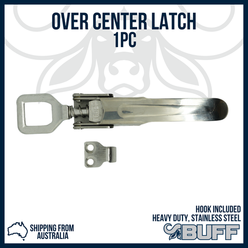 Heavy Duty Over Center Latch & Catch, Stainless Steel (Single) | eBay