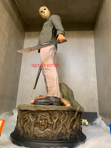 Sideshow Friday the 13th Jason Statue Figure Resin Model Deluxe Edition ...