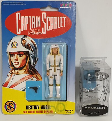 CAPTAIN SCARLET : DESTINY ANGEL ACTION FIGURE & SPV DANGLER | eBay UK